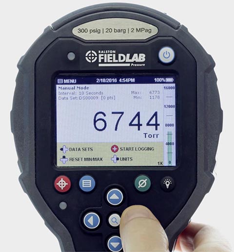 FieldLab Digital Pressure Calibrator Features | Ralston Instruments